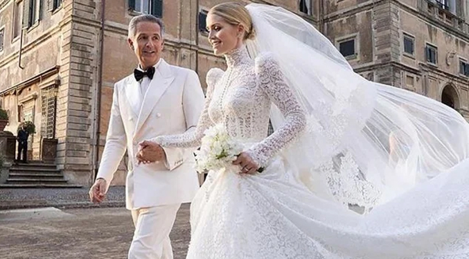 La Boda De Ensueño De La Sobrina De Lady Di En Roma Cinco Vestidos Y Una Fiesta En Un Palacio 